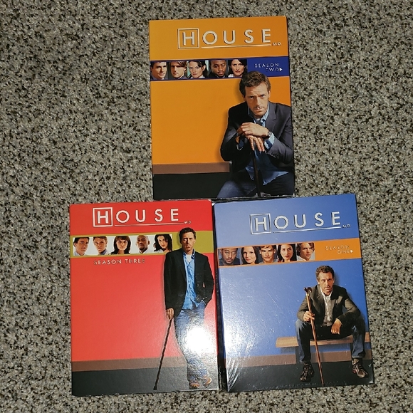 Other | House Md Dvd Box Set Seasons 13 | Poshmark